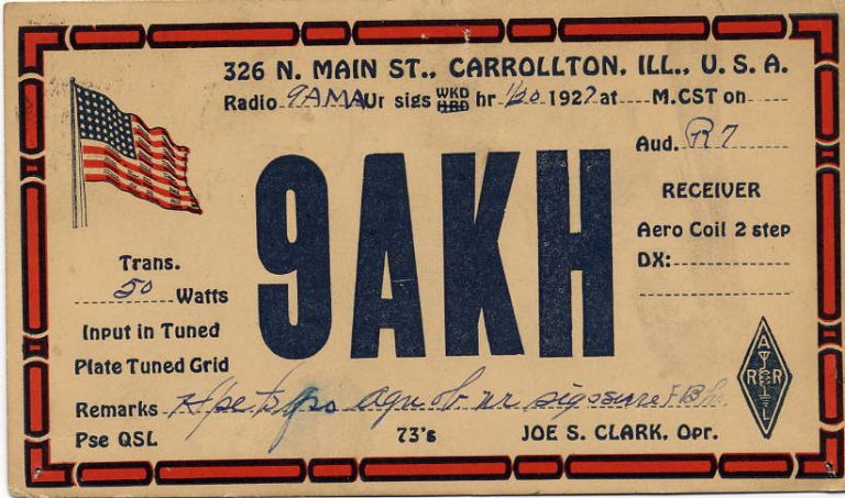Vintage QSL Cards – The Sucharyna Thomas Web Site